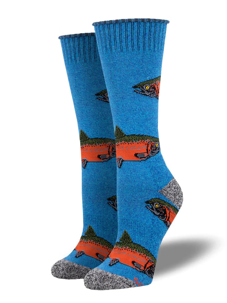 "SALMON RUN" SOCKS – Maritime Museum of BC