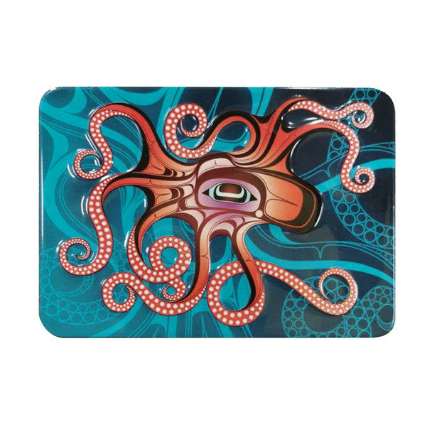 Octopus (Nuu) - Metal Magnet – Maritime Museum of BC