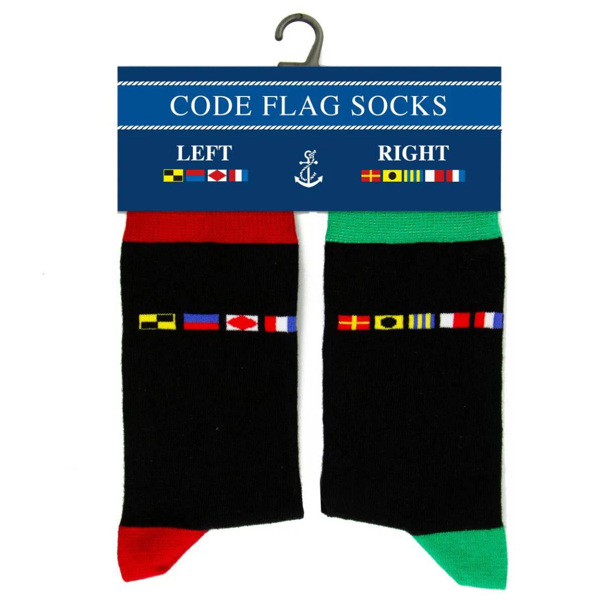 Code Flag Socks - Nauticalia Left & Right – Maritime Museum of BC